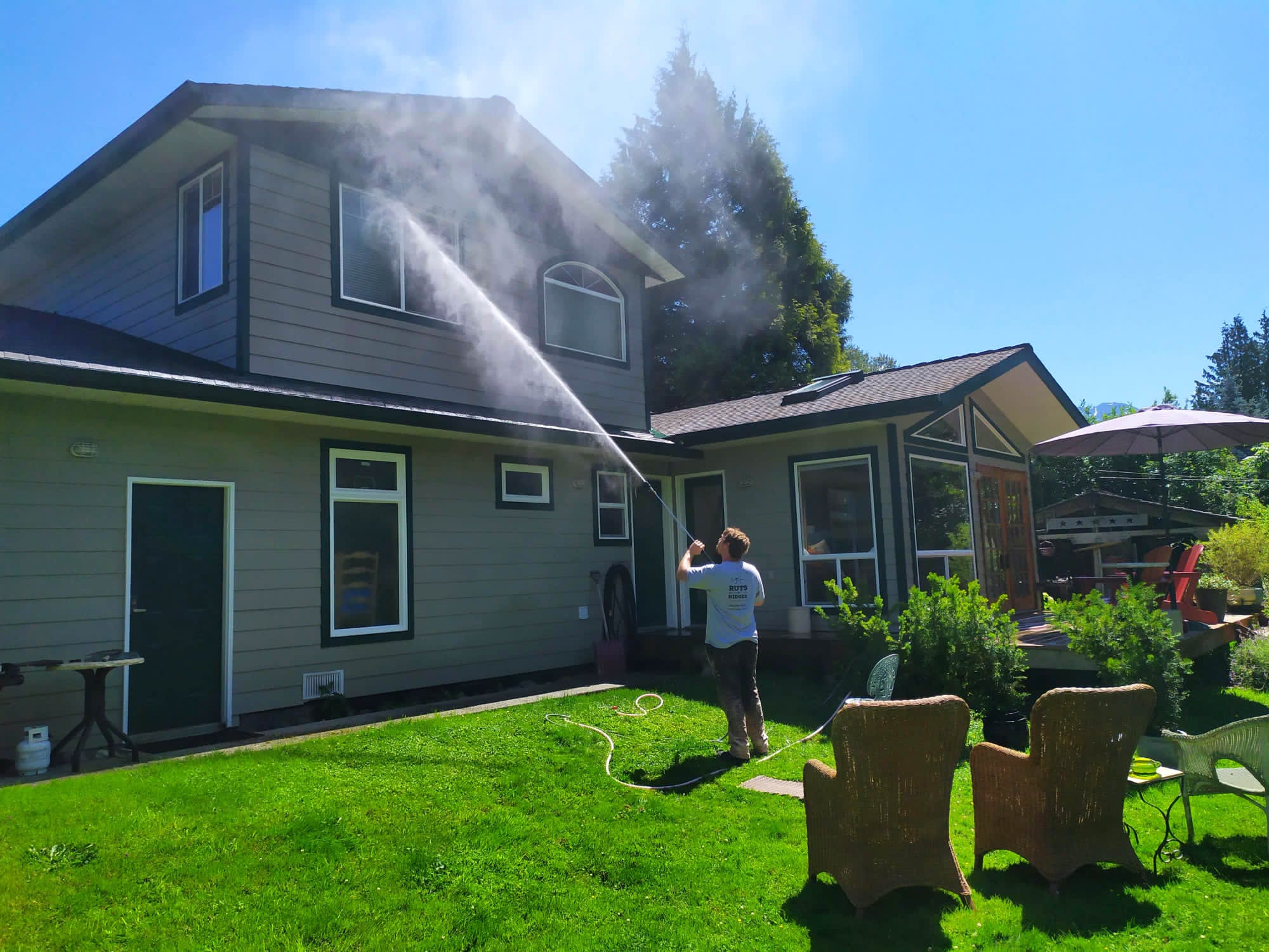 Wash Winter Away With Soft Wash House Washing | Ruts To Ridges